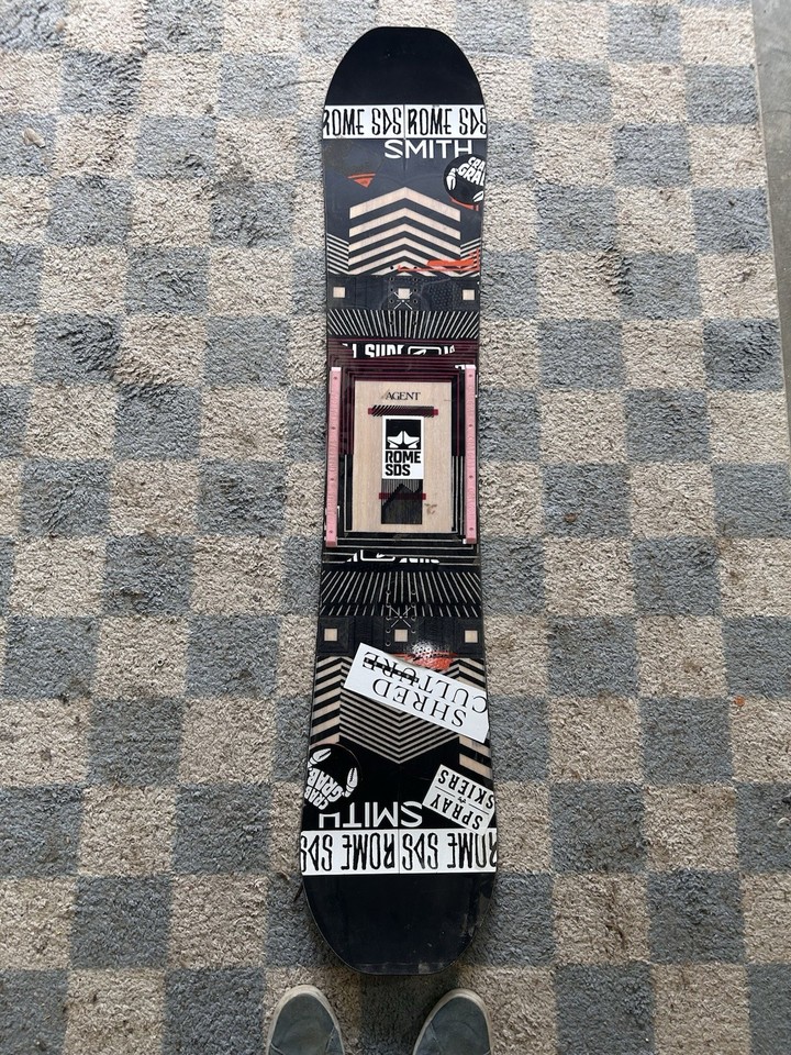Rome Agent Snowboard Size 154 | eBay