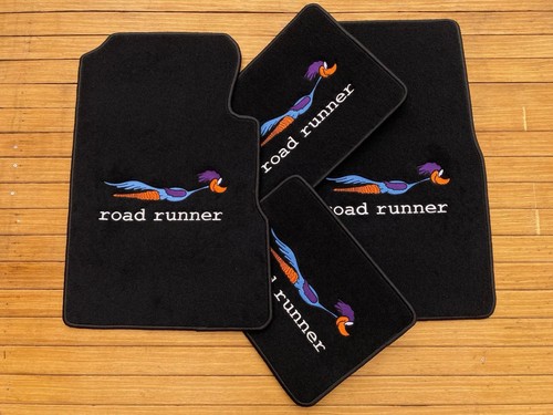 For Road runner Floor Mats Carpet Black Set 4pcs 1968-75 | eBay