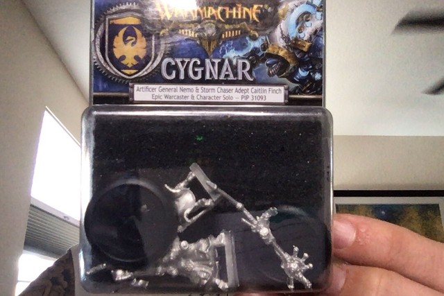 Warmachine Artificer General Nemo & Storm Chaser Adept Caitlin Finch 1 ...