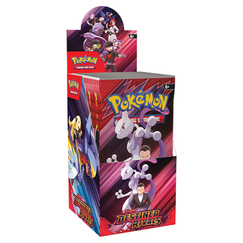 Pokemon Destined Rivals Half Booster box (18 packs) PRE ORDER | eBay UK