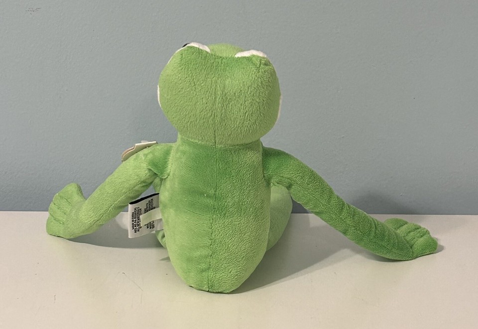 Chelsea Teddy Bear Co 15” Green & White Hanging Bullfrog Frog Long Legs ...