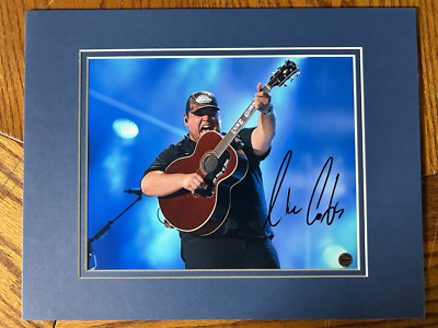 Luke Combs, Autographed 8x10, matted to 11x14 frame, Country Superstar ...