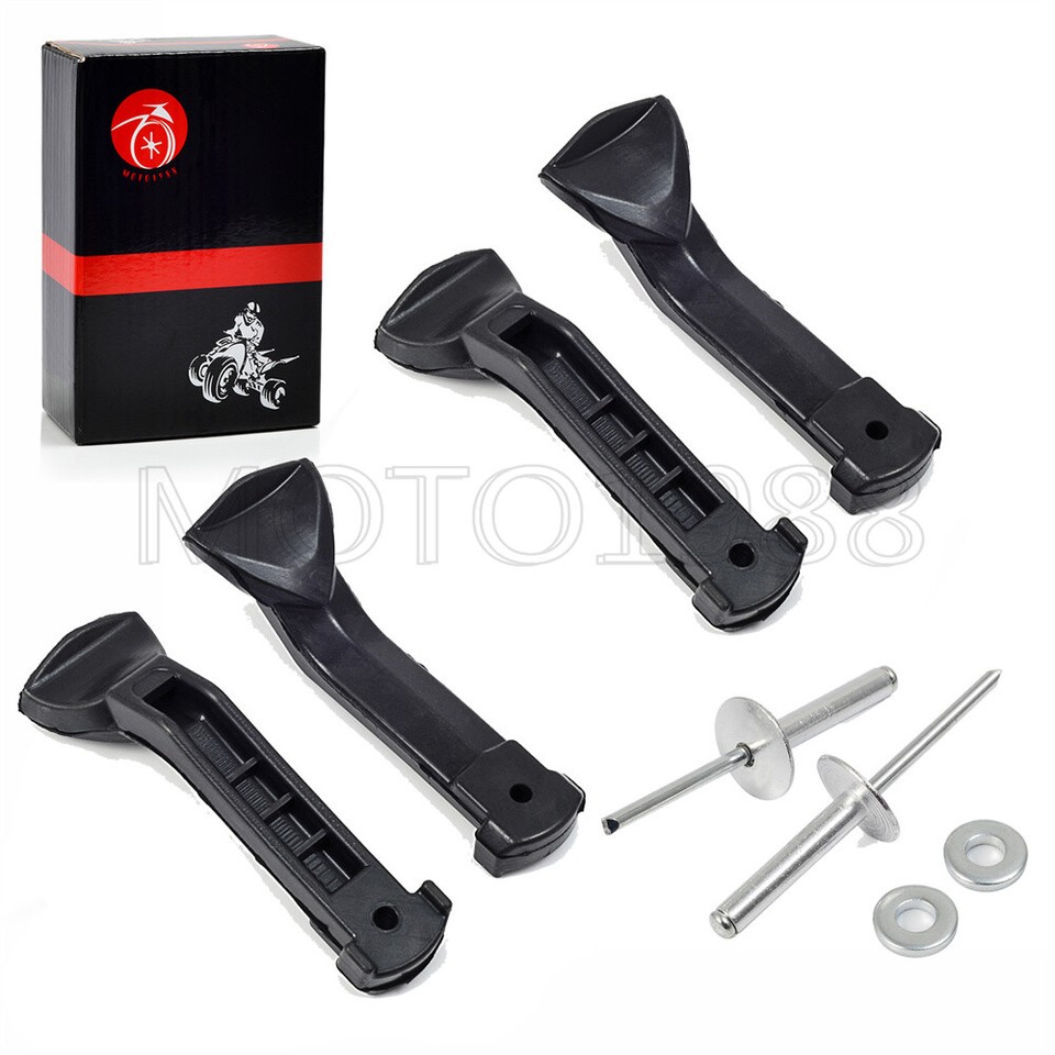 4 For SKI DOO HOOD STRAP PANEL LATCH KIT REV MXZ GSX GTX SUMMIT ...