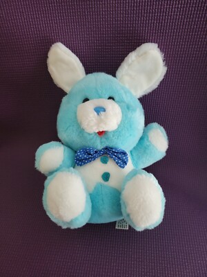 Vintage Blue Bunny Plush | eBay