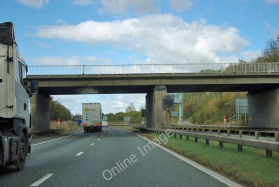 Photo 6x4 A1(M) - Alverley Road Bridge Warmsworth The bridge seems to ...