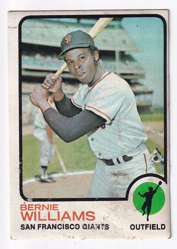 Bernie Williams 1973 Topps ML Baseball Trading Card # 557 Set Filler | eBay