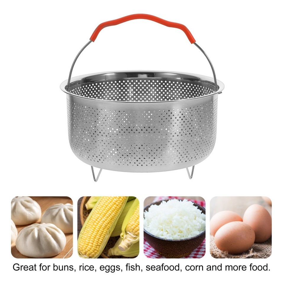 Steaming Tray Baby Steamer Stand Stainless Steel Rice Basket Cooker ...