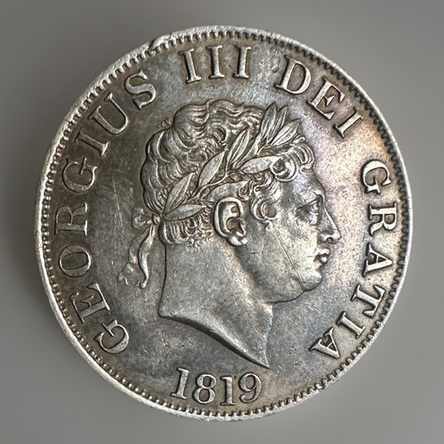 George III, Half Crown 1819, Grade EF | eBay