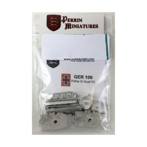 Perrin WWII German 10mm PzKw IV Ausf F2 (75mmL48) Pack New | eBay
