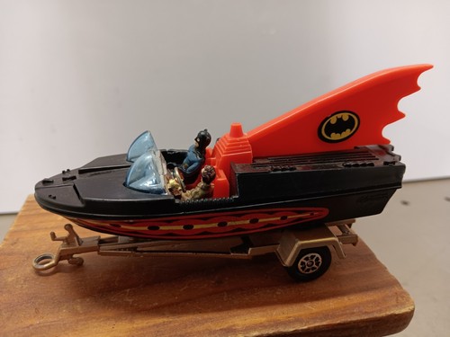 Corgi 107 Original Batboat in Original Damaged Box. 1976, 2nd Edition ...