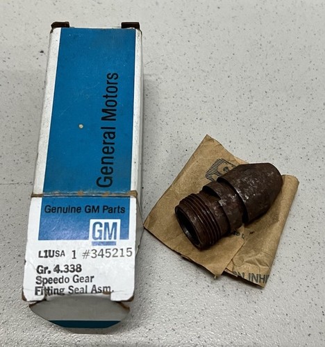 NOS GM OEM 345215 SPEEDOMETER DRIVEN GEAR GR 4.338 | eBay