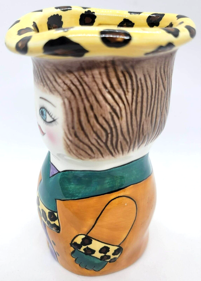 Susan Paley EMILY Vase Bella Casa by Ganz Collection Ceramic Painted ...