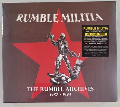 Rumble Militia The Rumble Archives 1987-1994 3 CD + 1 CDR + Poster ...