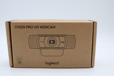Logitech C920x Pro HD Webcam - Black 97855160522| eBay