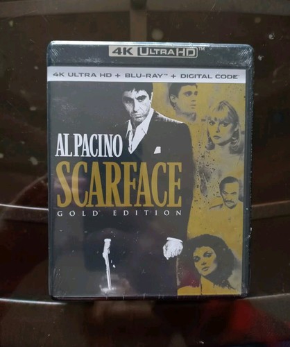 Scarface (4K Ultra HD/Blu-ray, 1983, Gold Edition) Brand NEW - Al Pacino 191329085653 | eBay