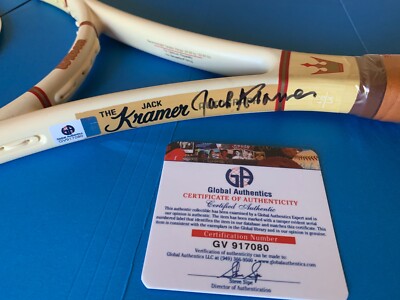The Jack Kramer Autograph Limited Edition Wilson Pro Staff #0562 of ...