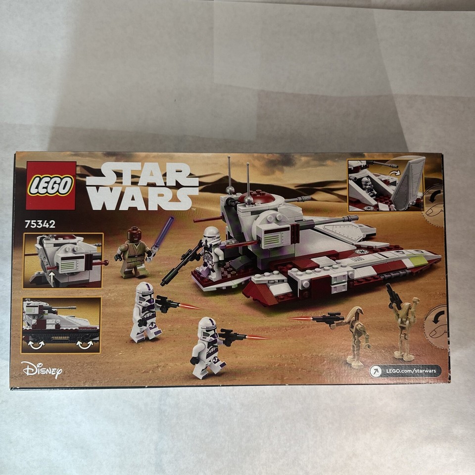 LEGO Star Wars Republic Fighter Tank 75342 Mace Windu*NEW & SEALED ...