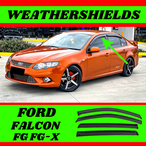 For FORD Falcon FG XR6 Turbo XR8 XR6T FG X Side Window Visors ...
