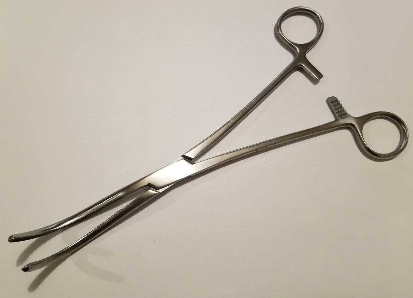 9" Stille Vessel Clamp Double Curve Cardiovascular Thoracic Surgical ...