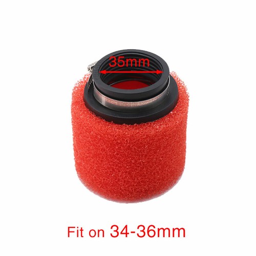 Motorcycle 35mm Sponge Air Filter Velocity Stack For 34mm-36mm Carb ...