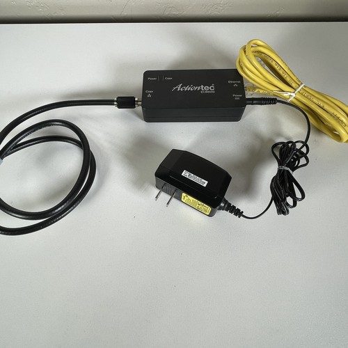 Actiontec ECB6000 Ethernet To Coax Network Adapter with Power Supply ...