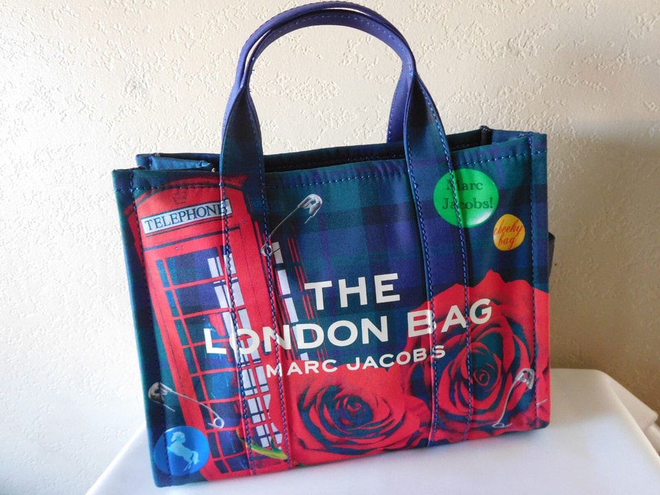 New Marc Jacobs LONDON The City Tote Medium Bag ~Multi ~" LIMITED ...