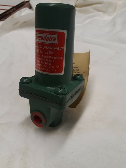 SPEEDAIRE Automatic Drain Valve 2Z166 NOS for sale online | eBay
