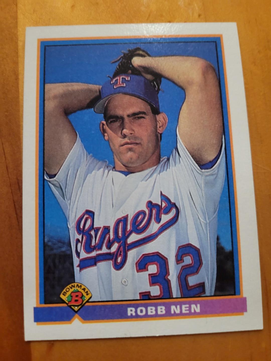 1991 Bowman #270 Robb Nen ~ Texas Rangers ~ Single MLB Trading Card | eBay
