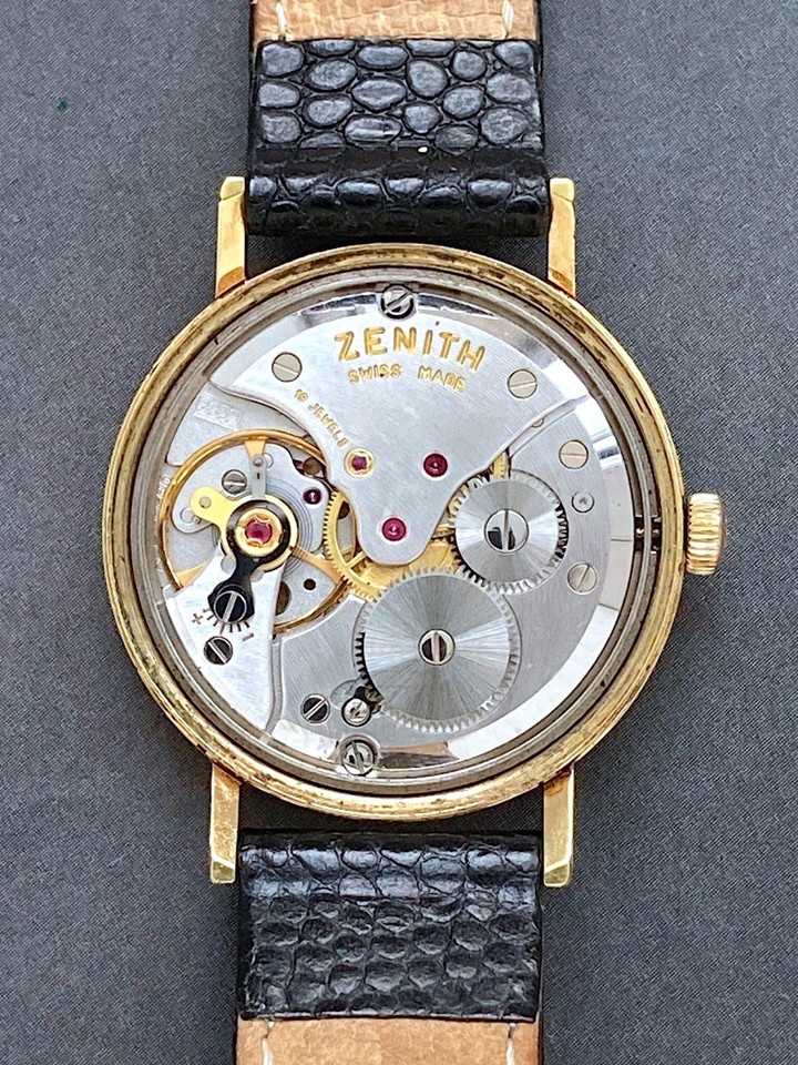 Zenith Calibre 2532 Goldplate and Stainless Steel VIntage Wristwatch | eBay