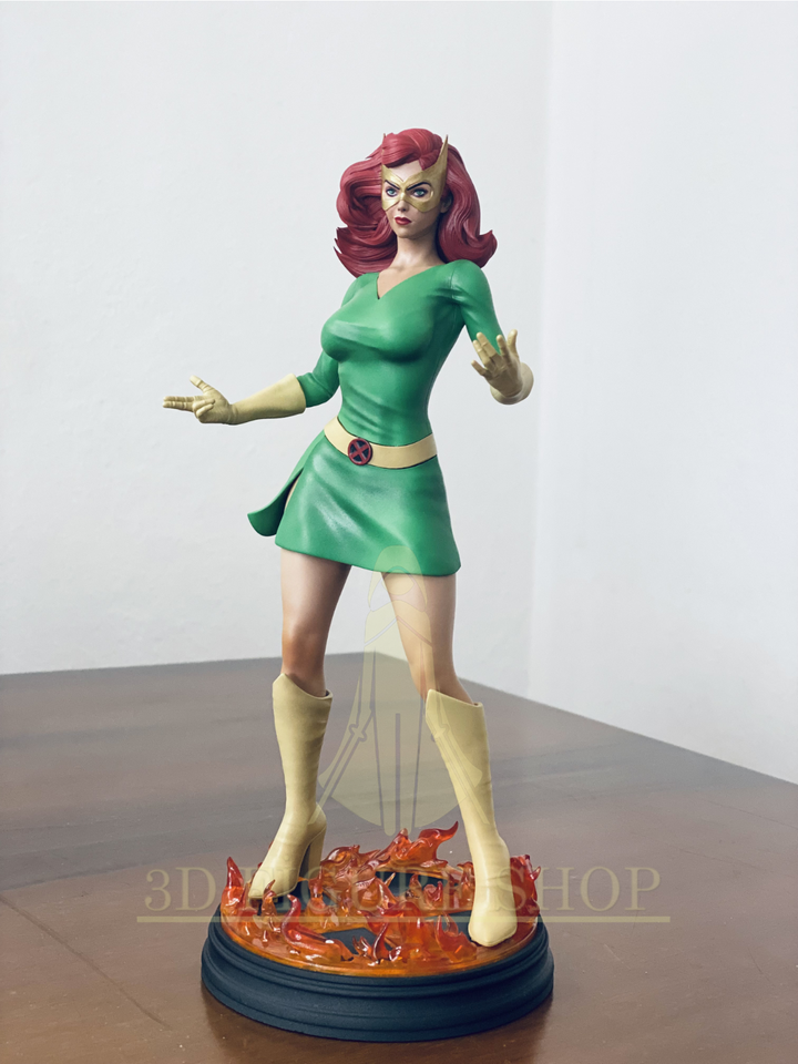 Jean Grey/3d Figure (25cm) Professional Hand Painted | eBay
