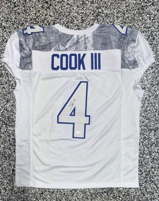 JAMES COOK lll signed autographed BUFFLO BILLS JERSEY w/ BECK BS48730 ...