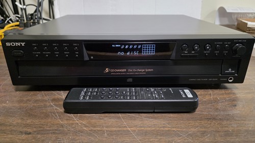 Sony CDP-CE375 5 Disc CD Changer Player | eBay