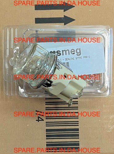 Genuine Smeg Oven Lamp Light Bulb Globe + Glass Cover Assembly SA208EB ...