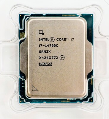 Intel Core i7-14700K 14th Gen 3.4GHz (Boost to 5.6GHz) 20 Cores SRN3X ...