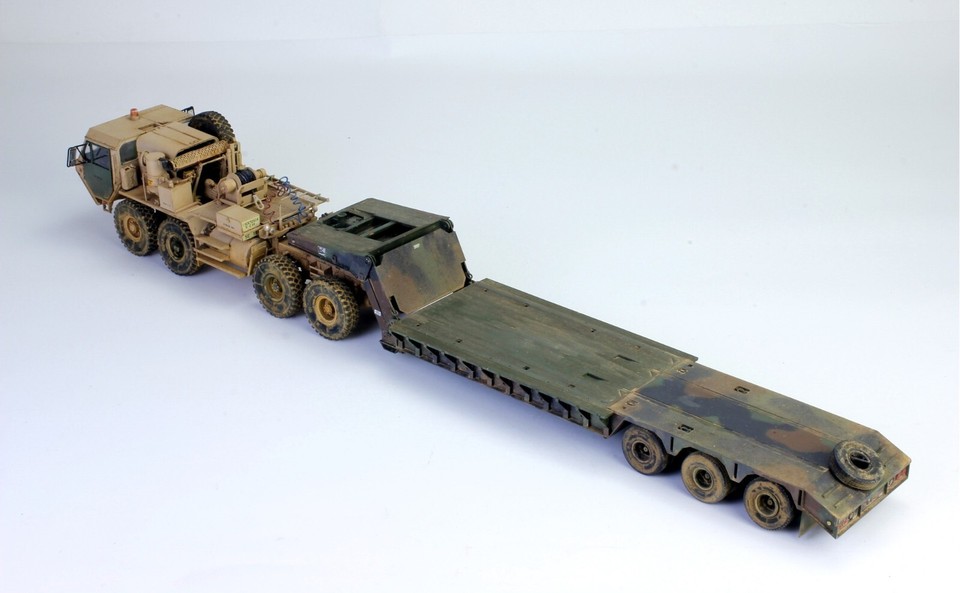 PreSale 1:35 ProBuilt M983A2 HEMTT Tractor with M870A1 Semi Trailer | eBay