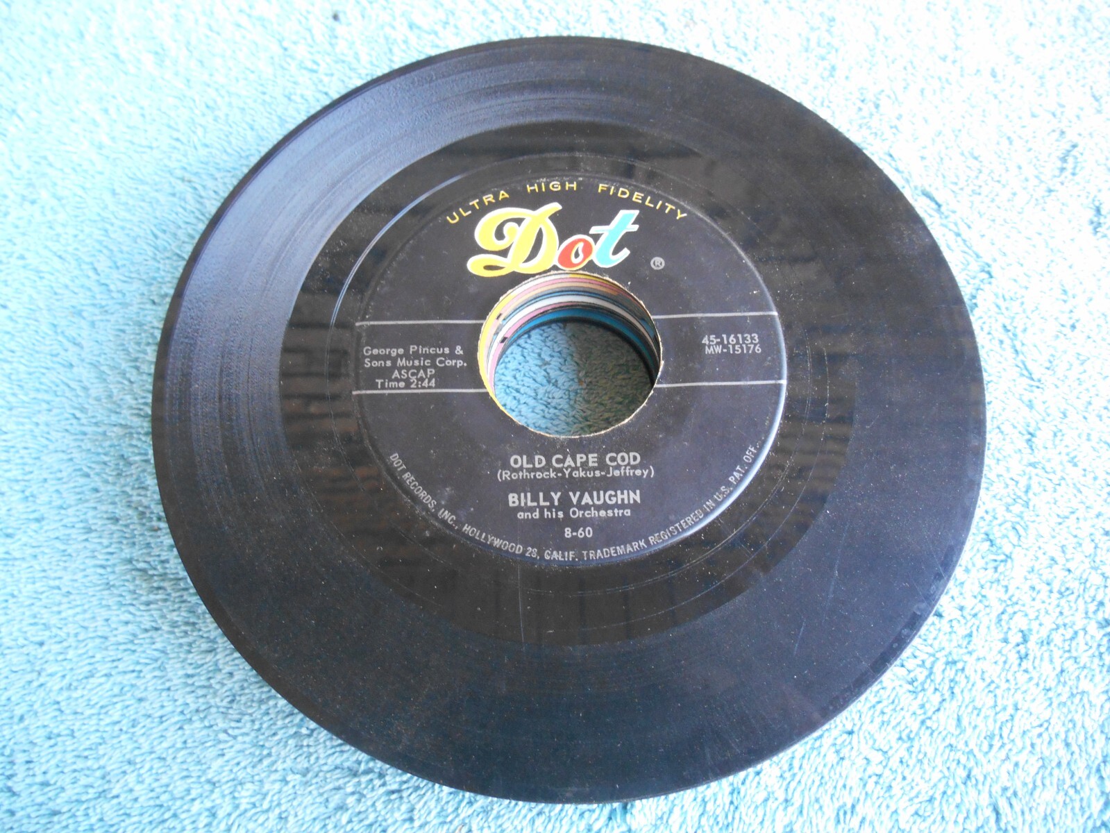 LOT OF 15 ASSORTED VINTAGE 1950'S 60'S ORCHESTRA 45 RPM RECORDS #2 ...