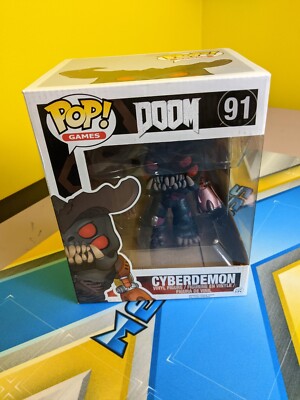 DOOM Cyberdemon 6" Vinyl Super Sized Figure - #91 - Funko Pop Games ...