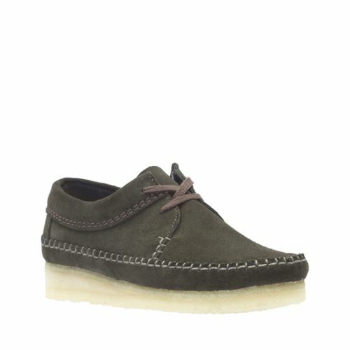 Clarks Originals Womens Wallabee Weaver Premium Olive Suede UK 3,4,5,6 ...