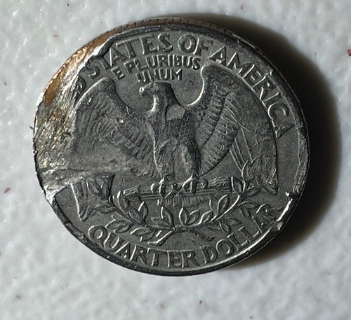 RARE 1994-P Washington Quarter Die Cuds Die Clashes Crushed Forehead ...