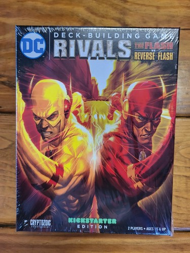 DC Deck-Building Game Rivals Flash vs Reverse Flash Kickstarter Edition ...