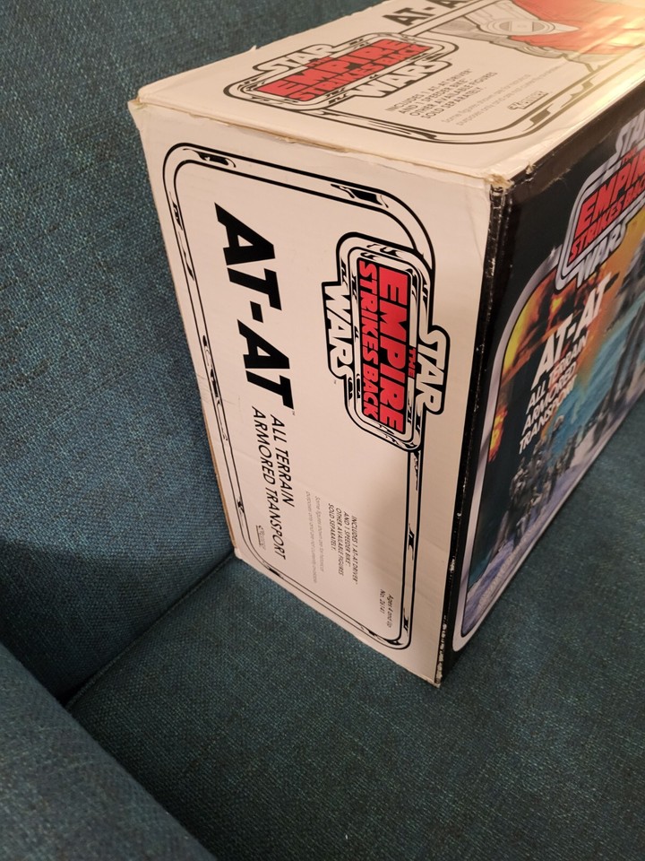 AT-AT HOTH Box All Terrain Armored Transport STAR WARS Vintage ...