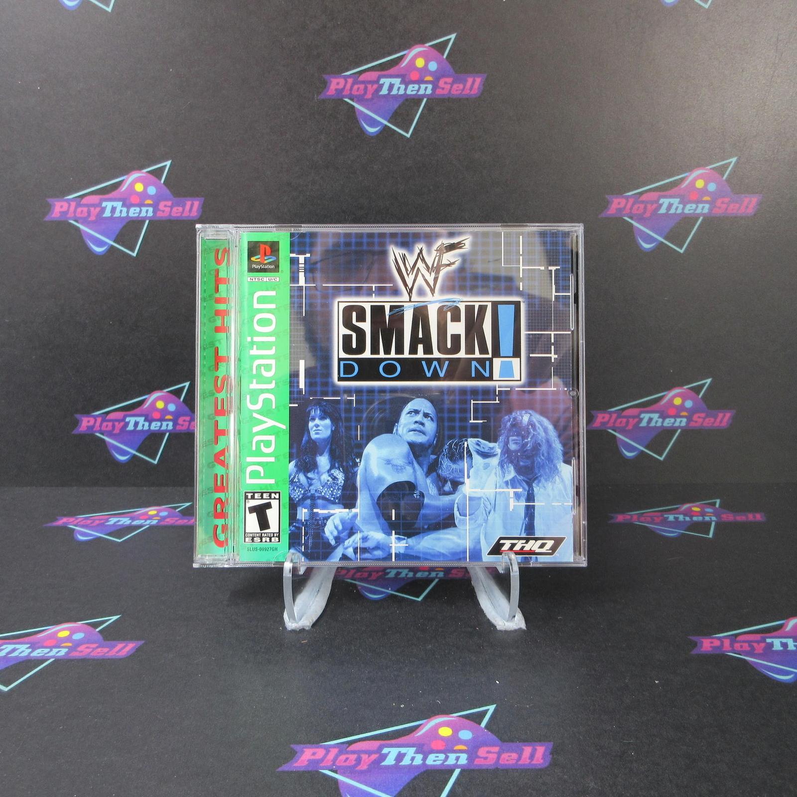 WWF Smackdown! PS1 PlayStation 1 Greatest Hits - Complete CIB ...