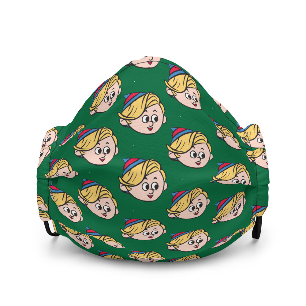 Hermey Rudolph The Red Nosed Reindeer Premium face mask | eBay