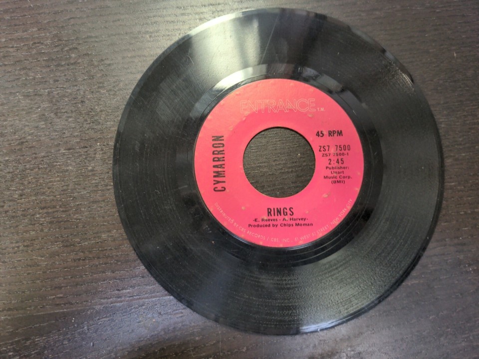 45 Record Cymarron Like Children/Rings VG | eBay