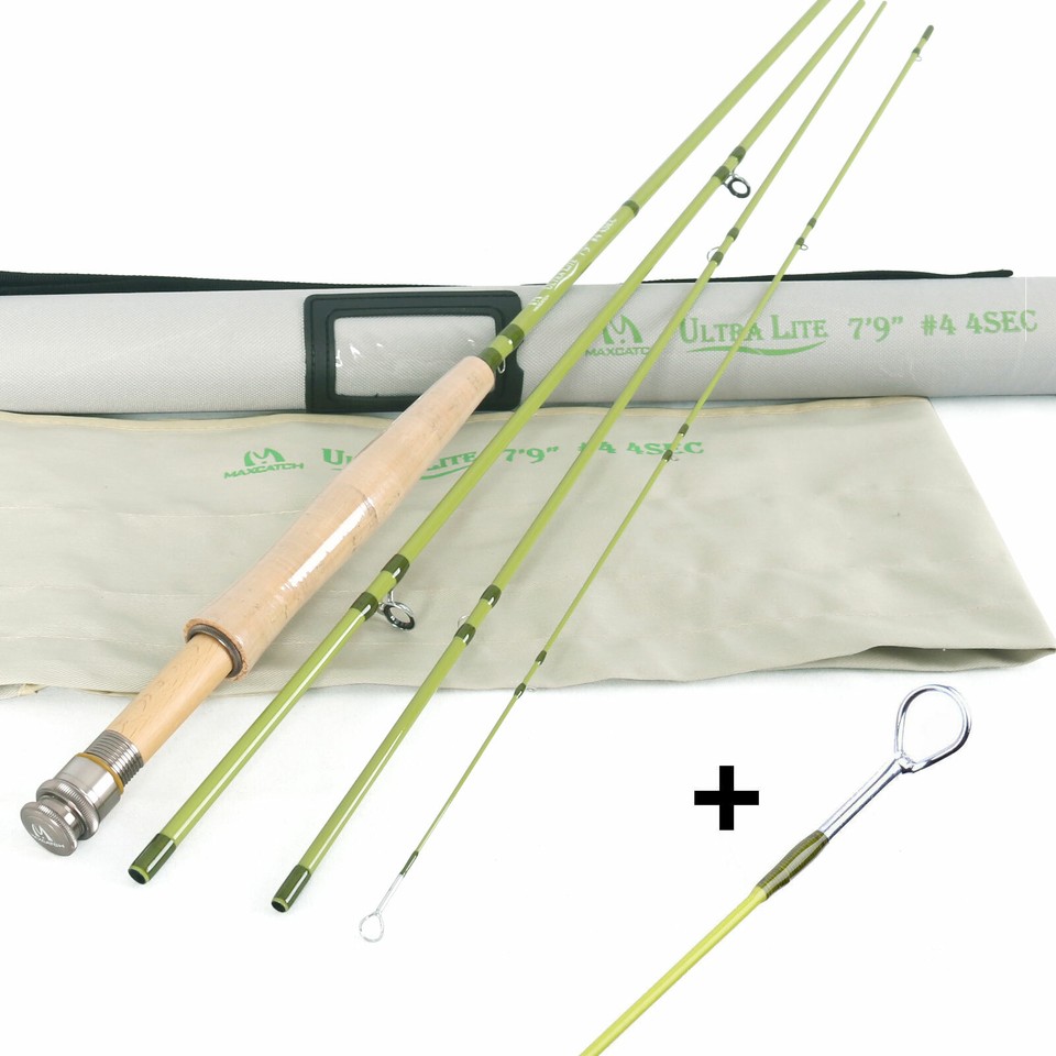 Maxcatch 1/2/3WT Fly Fishing Rod 6'/6'6"/7'/7'6" For Small Streams ...