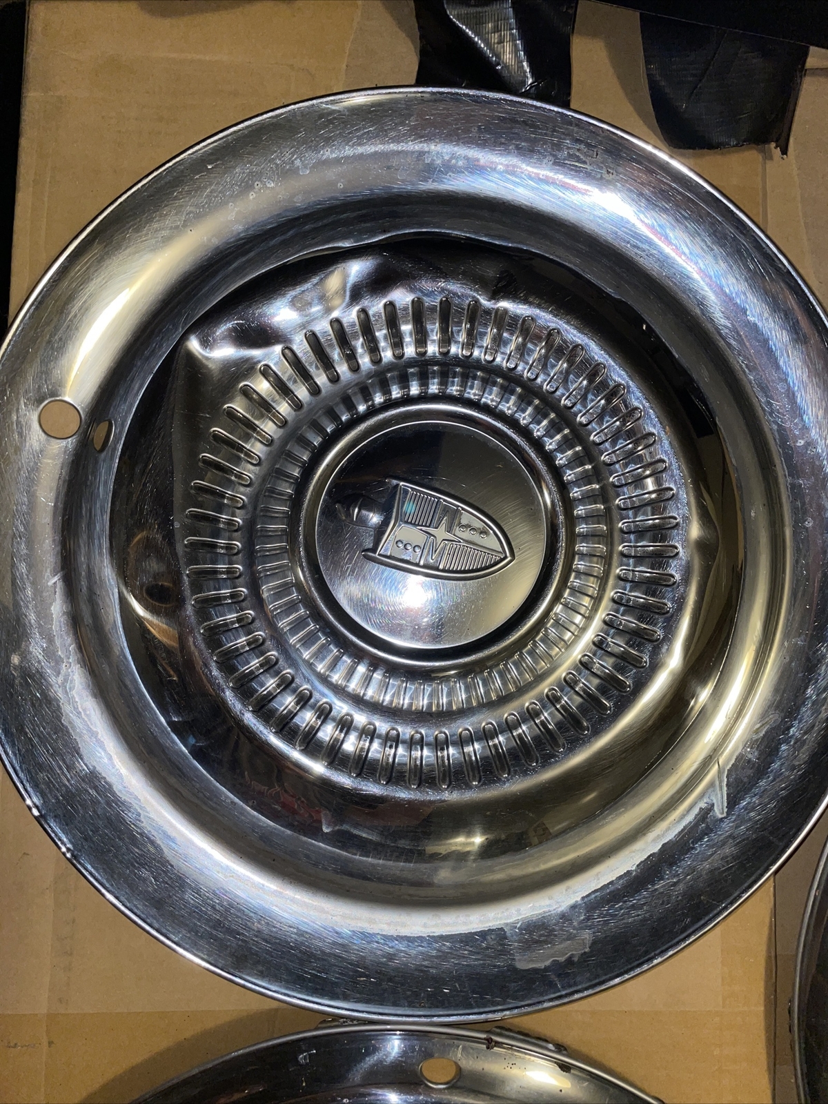 1954 1955 Vintage Lincoln Hubcaps | eBay