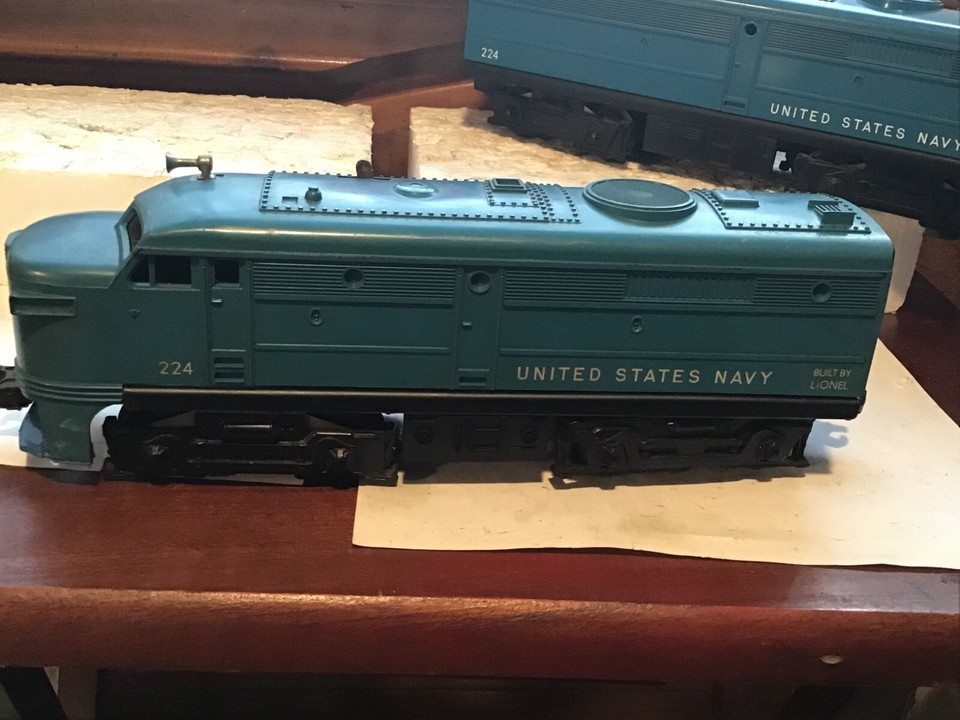 LIONEL POSTWAR 224 UNITED STATES NAVY ALCO AB | eBay