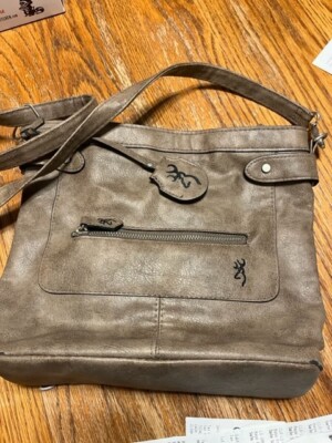 Browning Concealed Carry Purse, CCW Gun Handbag dark tan Catrina | eBay