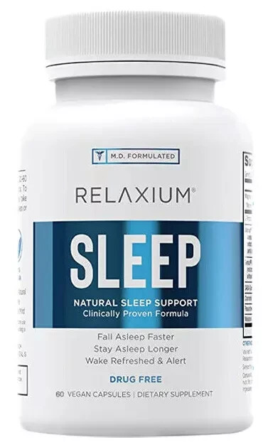RELAXIUM SLEEP natural sleep support 60 capsules | eBay