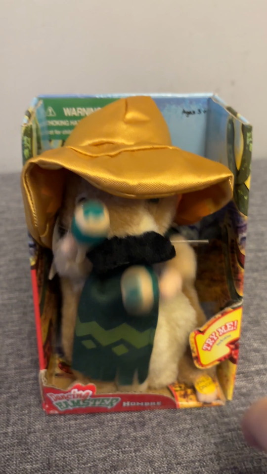 Gemmy HOMBRE Dancing Hamster Boxed Working SEE VIDEO 2002 sings La ...